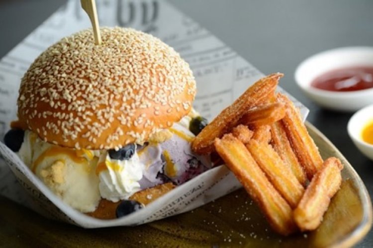 Ice Cream Burger