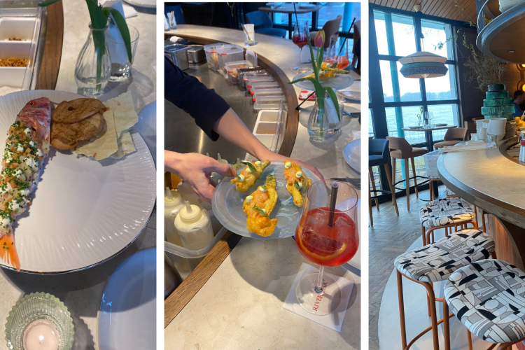 Bij River Bar in Rotterdam eet je Europese klassiekers; van pulpo tot ...